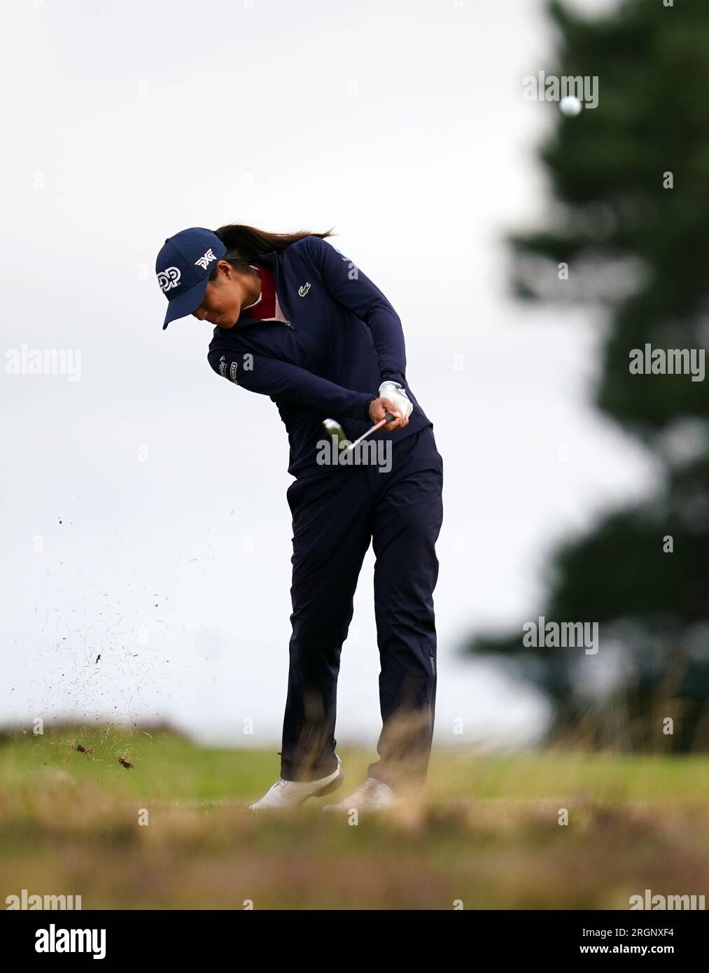 Celine Boutier on the 3rd fairway during day two of the 2023 AIG Women ...