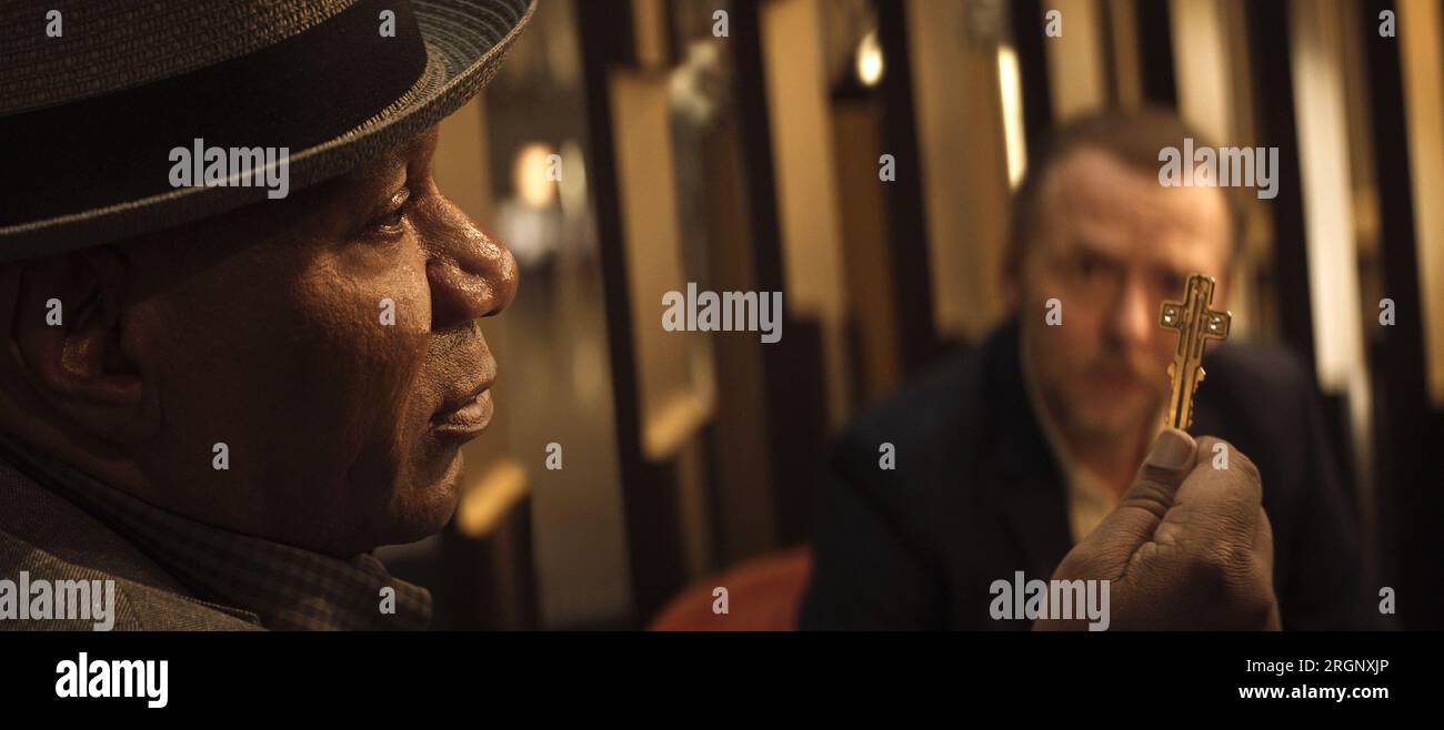 VING RHAMES and SIMON PEGG in MISSION: IMPOSSIBLE DEAD RECKONING PART ...