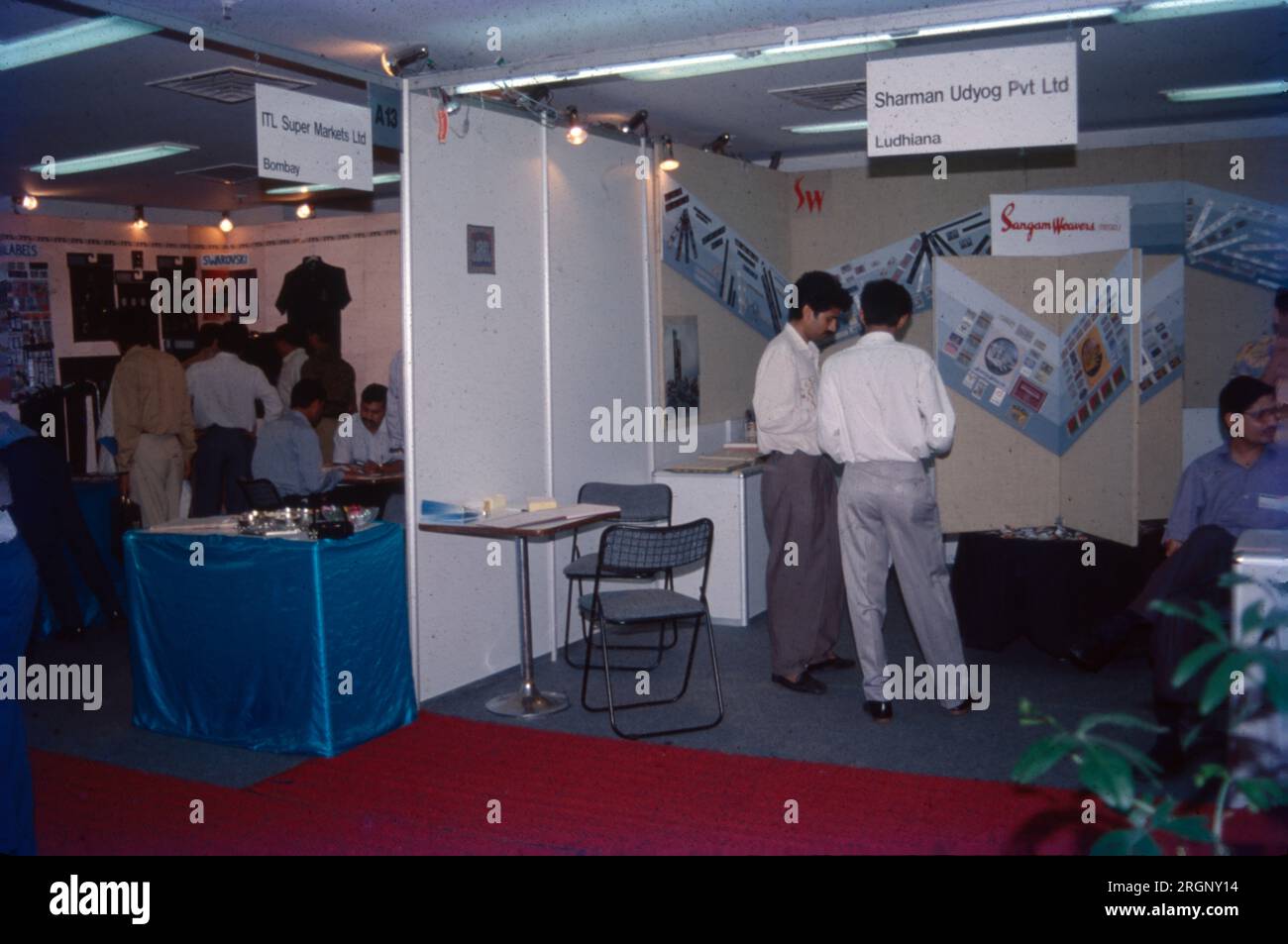 Exhibition Stalls at World Trade Centre, Mumbai, India Stock Photo - Alamy