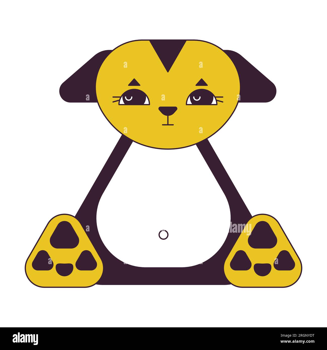 Plush Figurine Stock Vector Images Alamy