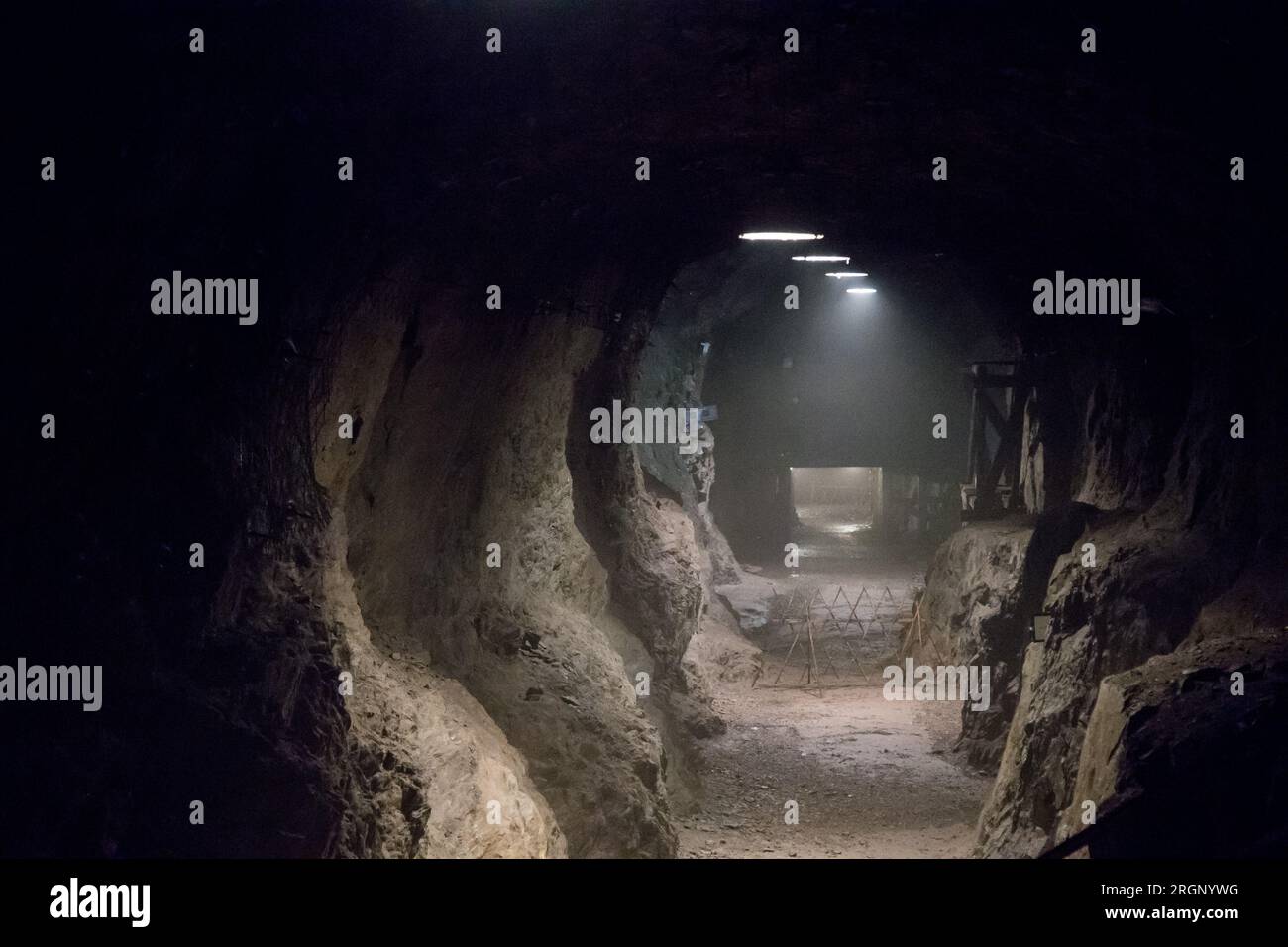 Complex Osowka of Project Riese in Gluszyca, Poland. In 1943 Nazi ...