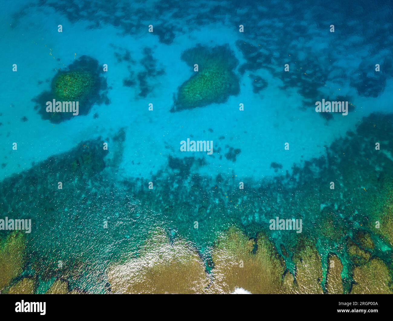Drone aerial texture exotic lagoon hi-res stock photography and images ...
