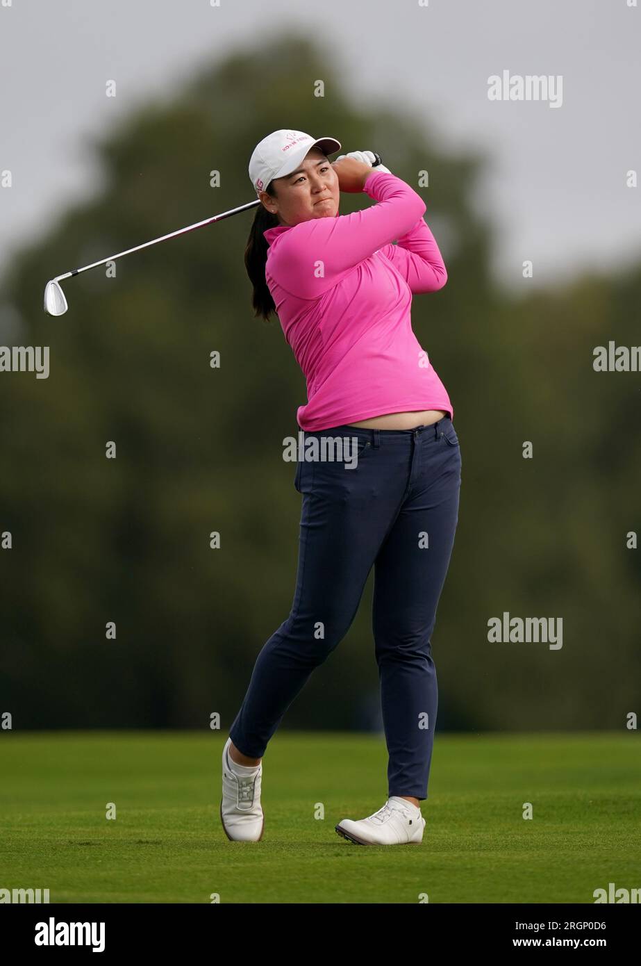Allisen Corpuz of the USA on the 3rd fairway during day two of the 2023 ...
