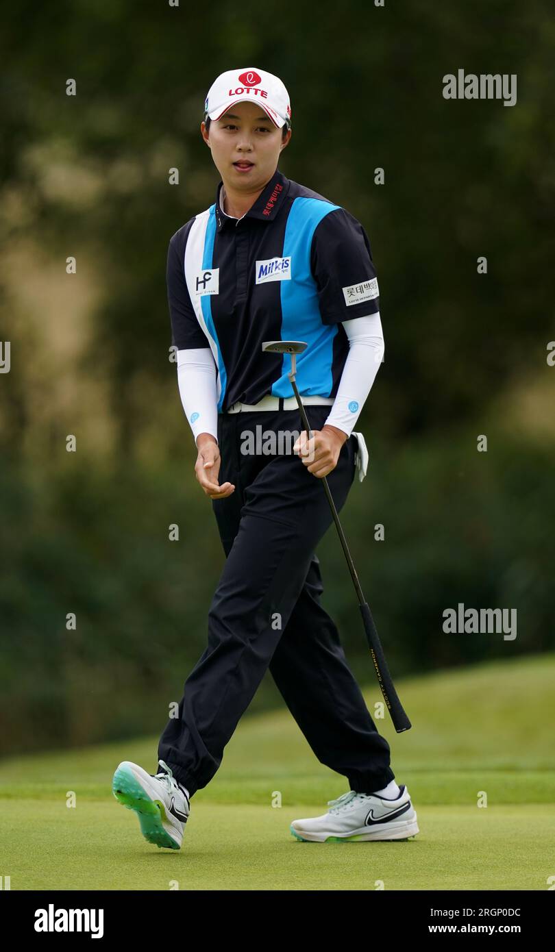 Kim Hyo Joo Of South Korea On The 3rd Green During Day Two Of The 2023