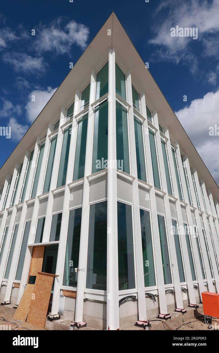 Renovation of the hyparschale magdeburg hi-res stock photography and ...