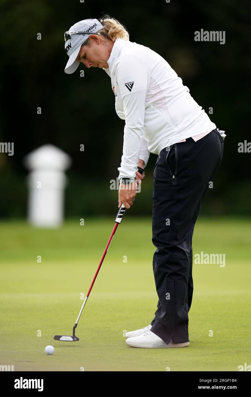 Ashleigh Buhai of South Africa on the 3rd green during day two of the ...