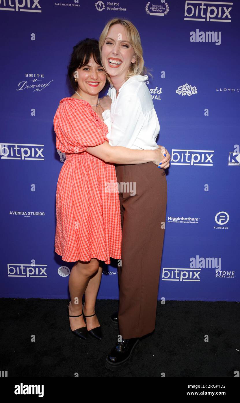 Hollywood, California, USA. 10th Aug, 2023. Becca Seferian, Hannah ...