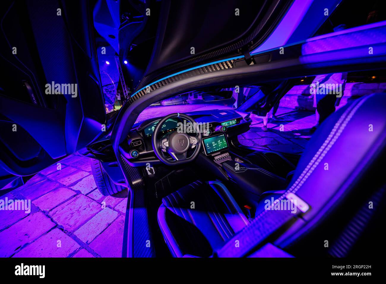 Rimac Nevera exposed event organized by Rimac Group and Europa Park ...