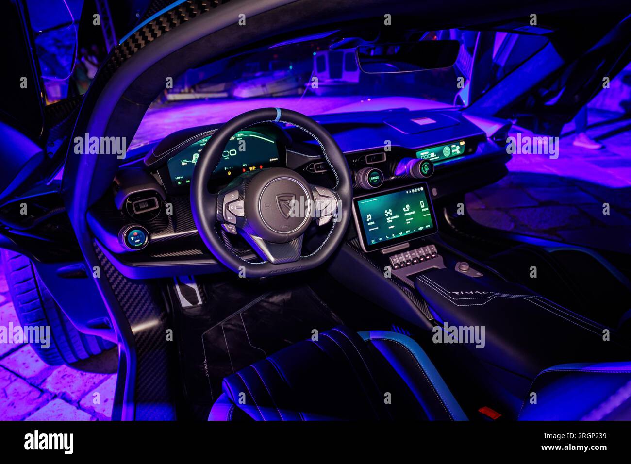 Rimac Nevera exposed event organized by Rimac Group and Europa Park ...