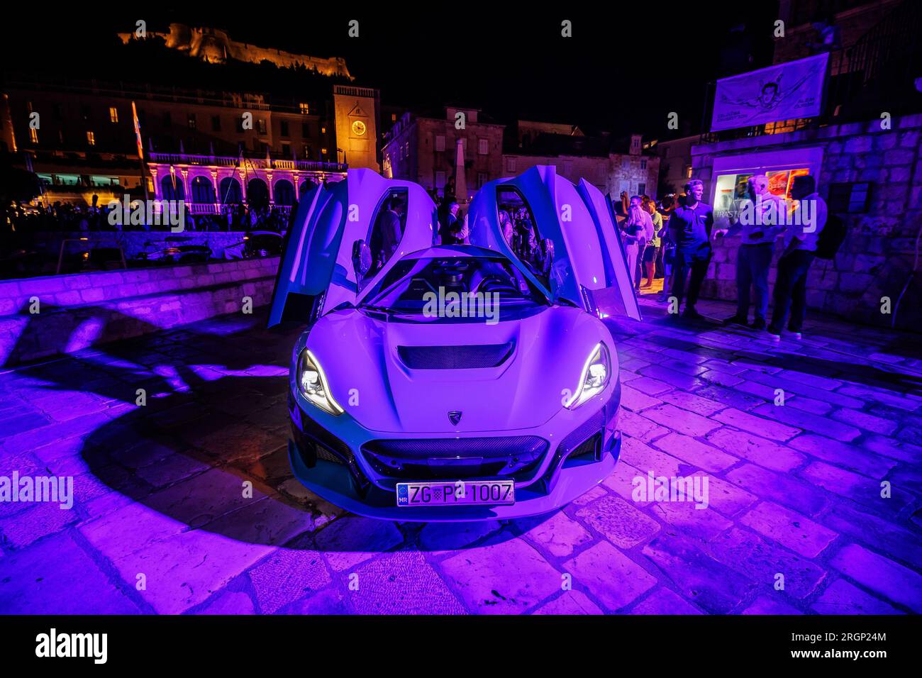 Rimac Nevera exposed event organized by Rimac Group and Europa Park ...