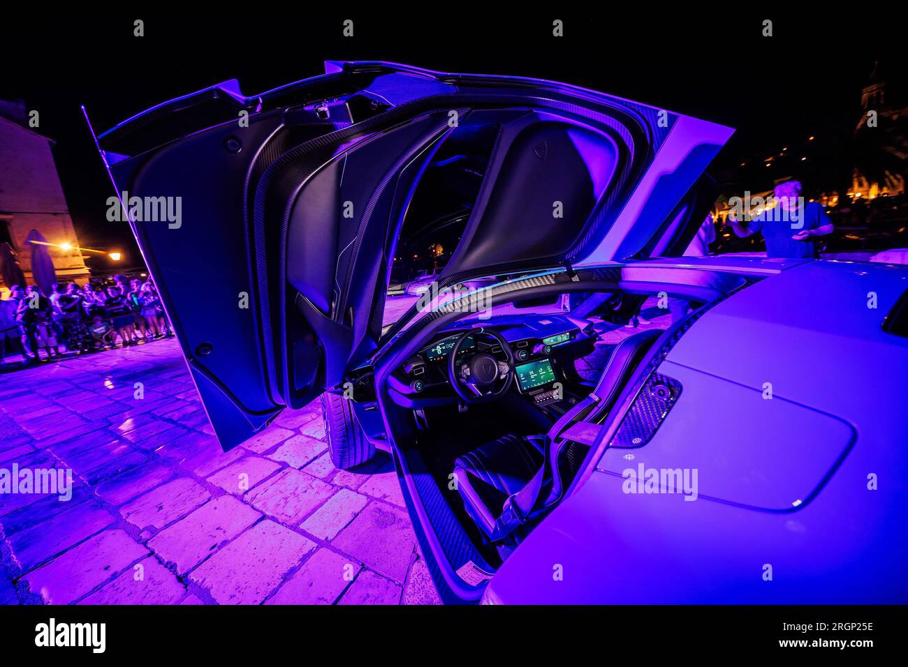 Rimac Nevera exposed event organized by Rimac Group and Europa Park ...