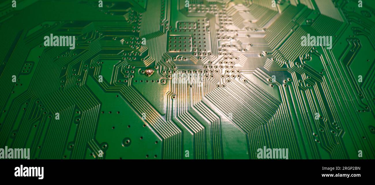 Circuit board, electronic motherboard. Digital engineering concept, hi ...