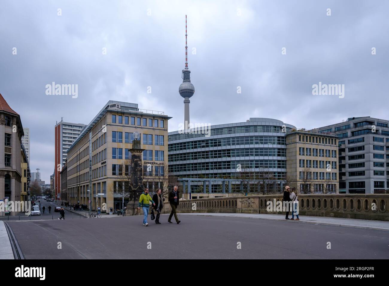 Berlin, Germany - April 19, 2023 : View of various residential ...