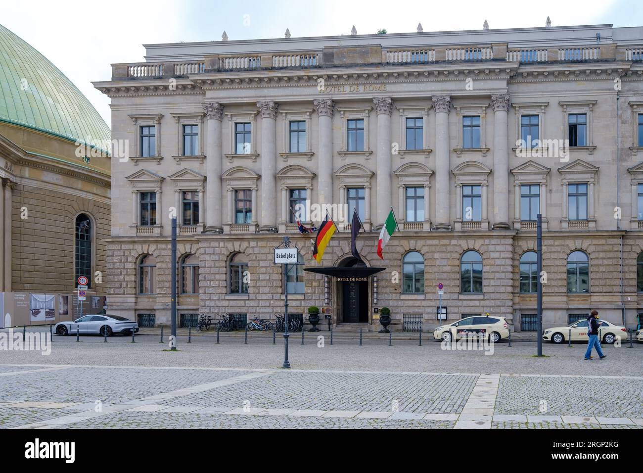 Berlin, Germany - April 19, 2023 : View of the famous Hotel de Rome in ...