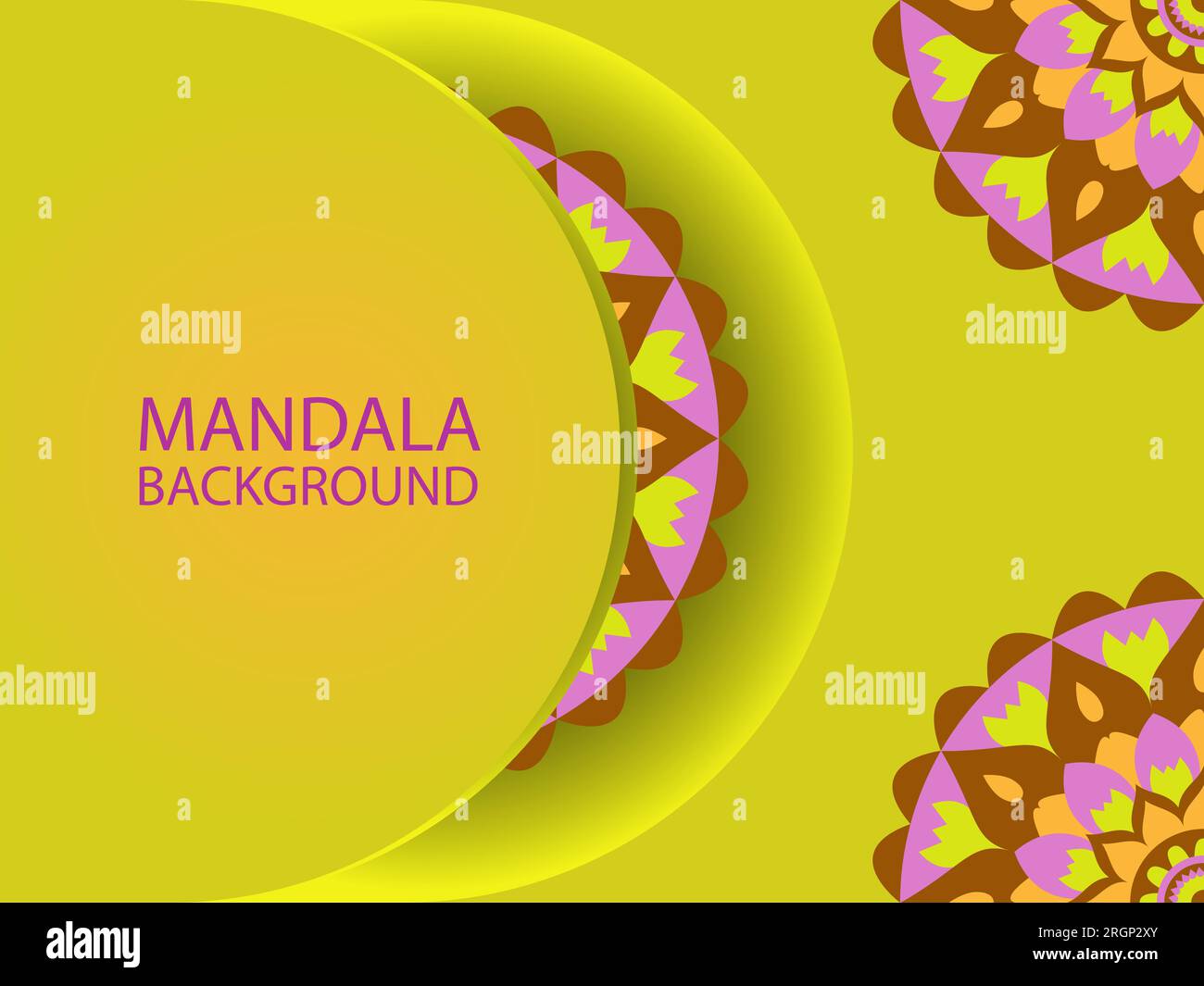 Artistic round composition Stock Vector Images - Alamy