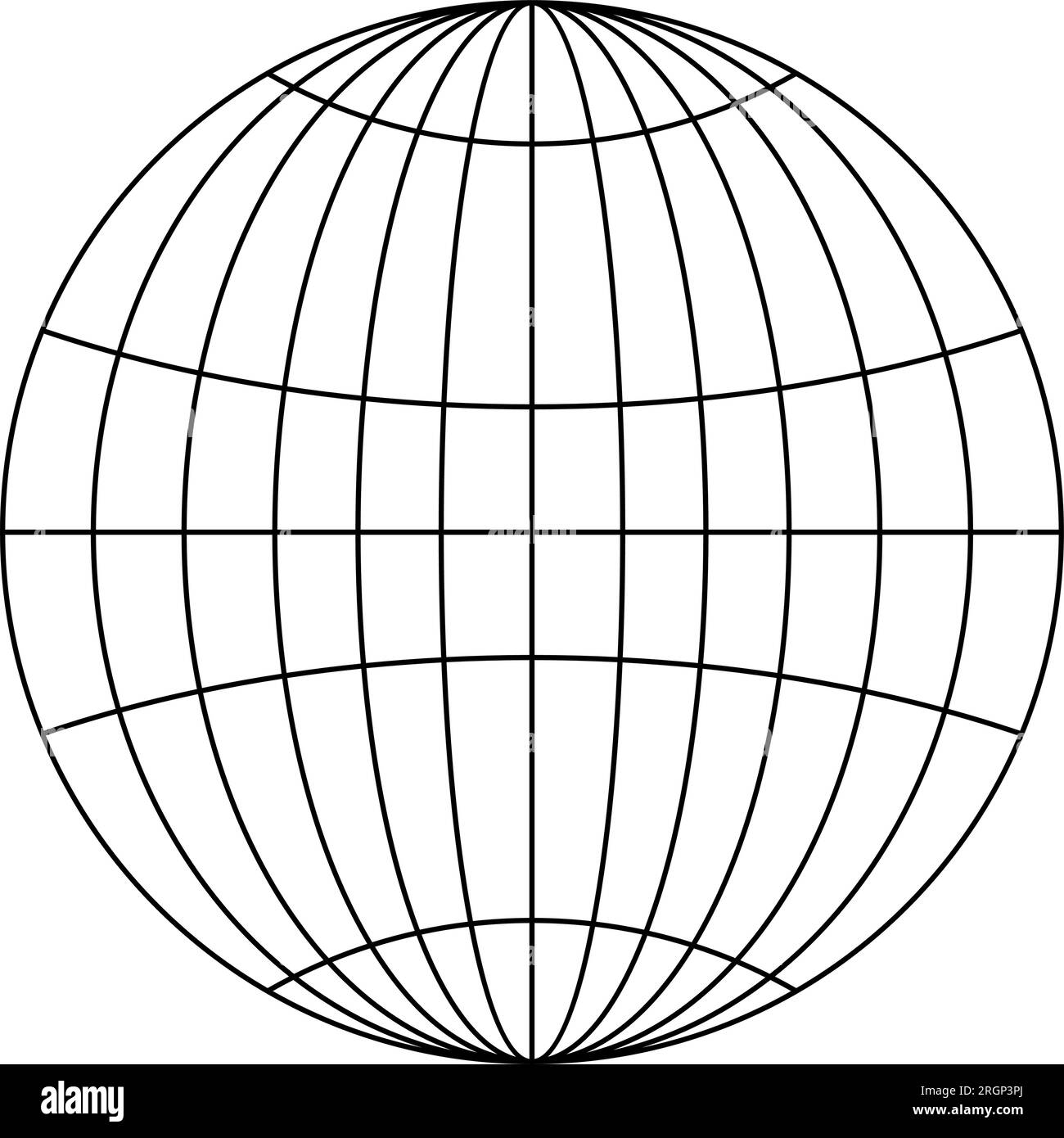 Globe Vector Lines