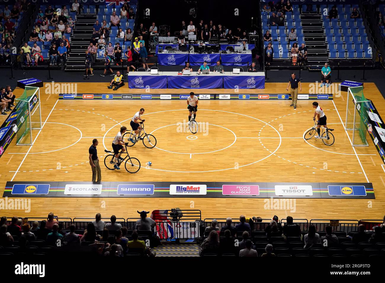 A general view of Great Britain’s Mark Percival and Jenson Harris in ...