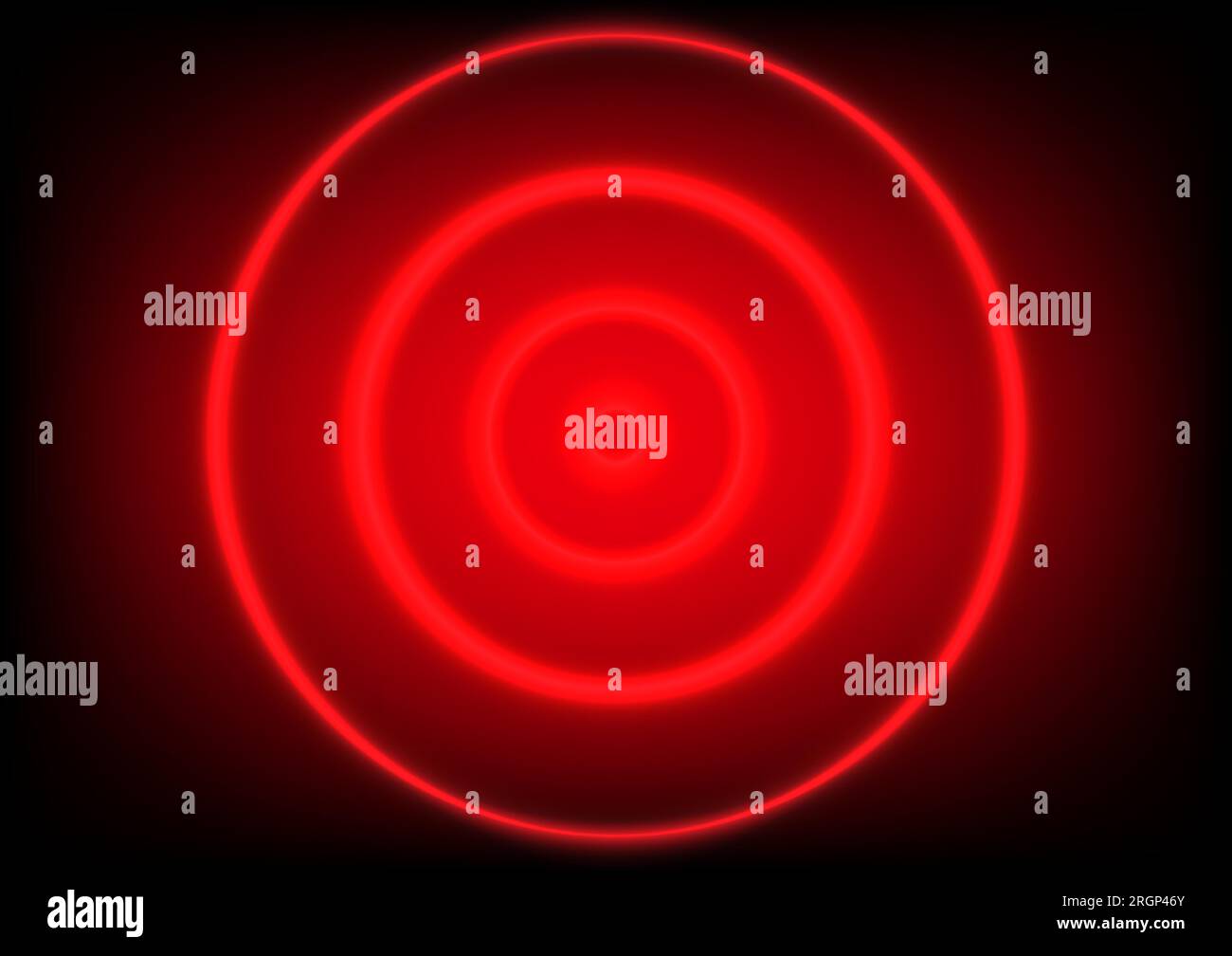 abstract background circle red color neon shiny vector illustration ...