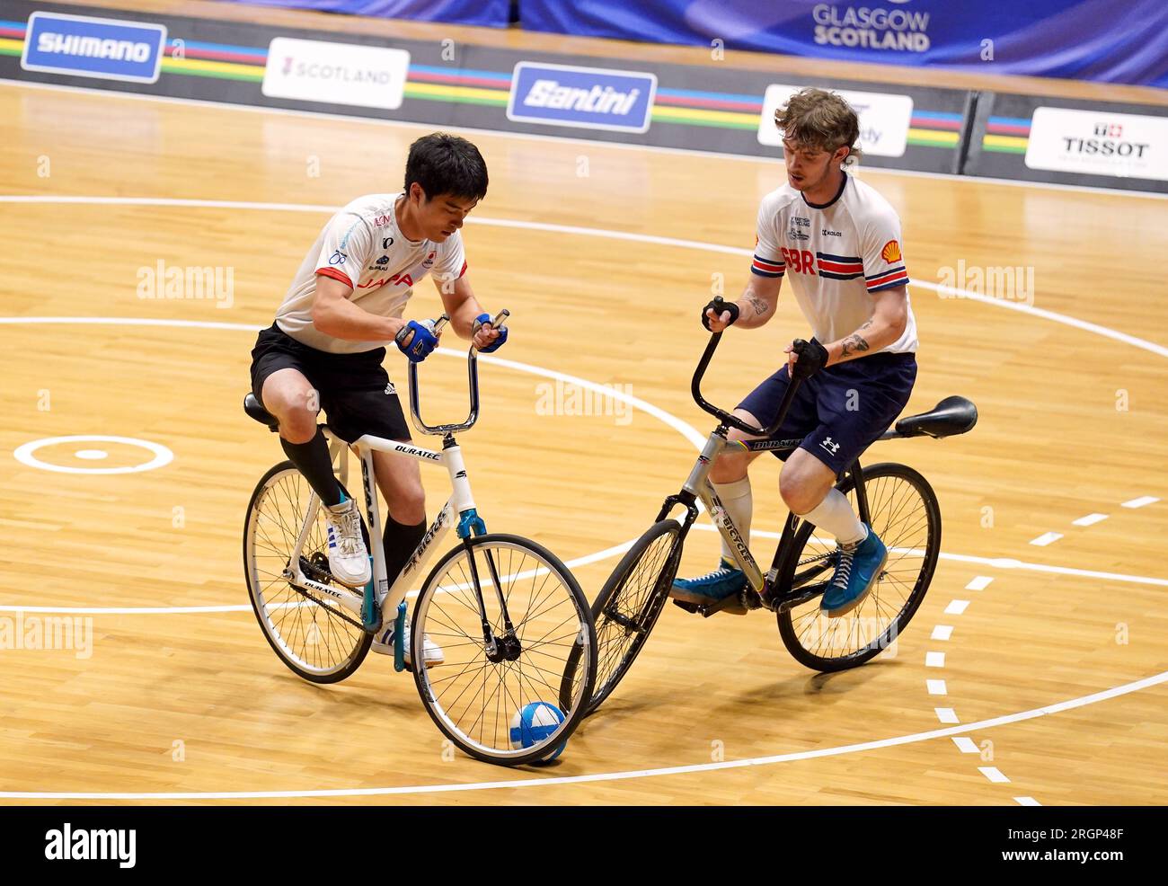 Great Britain’s Jenson Harris in action against Japan in the Men’s ...
