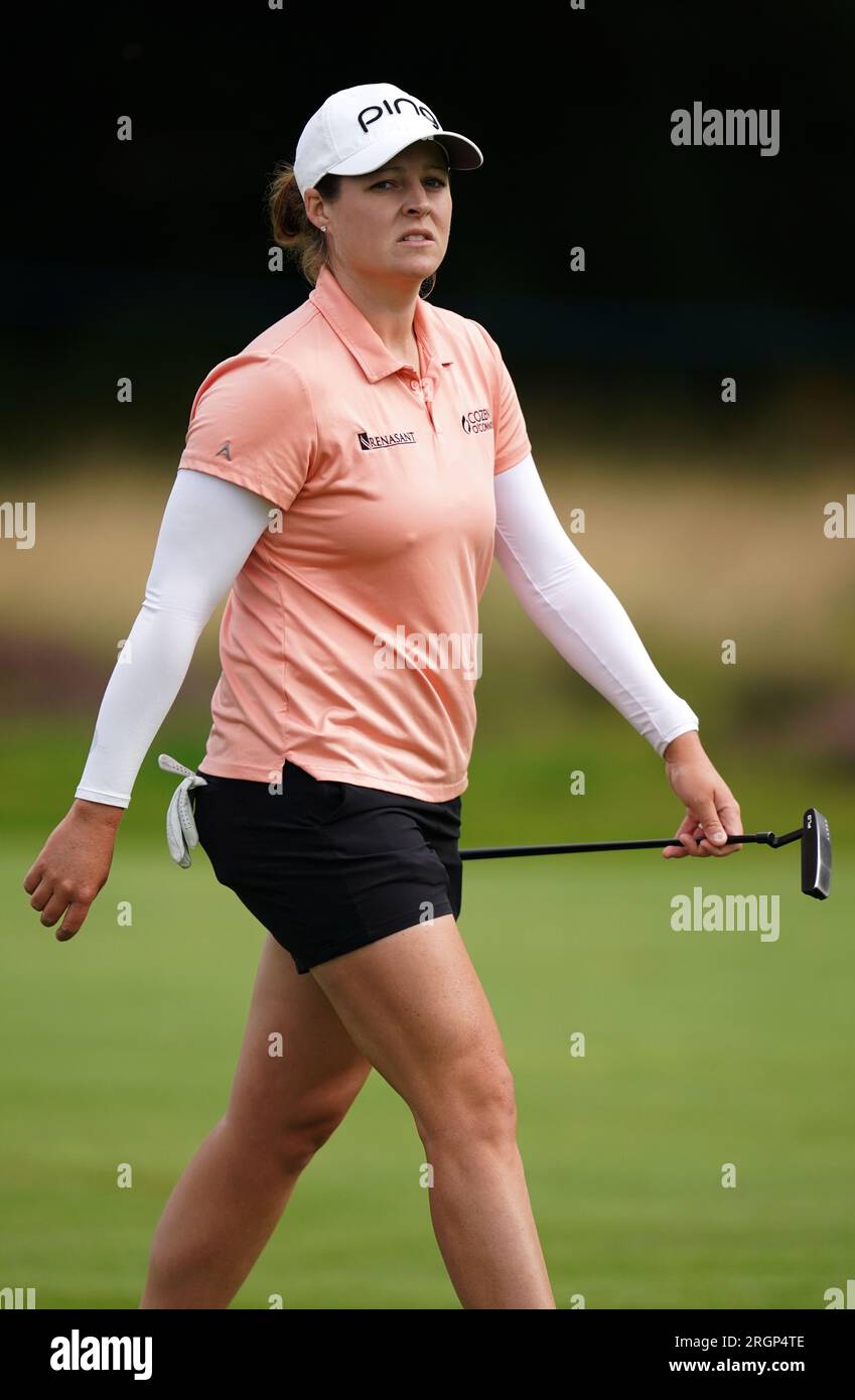 Ally Ewing of the USA on the 3rd fairway during day two of the 2023 AIG ...