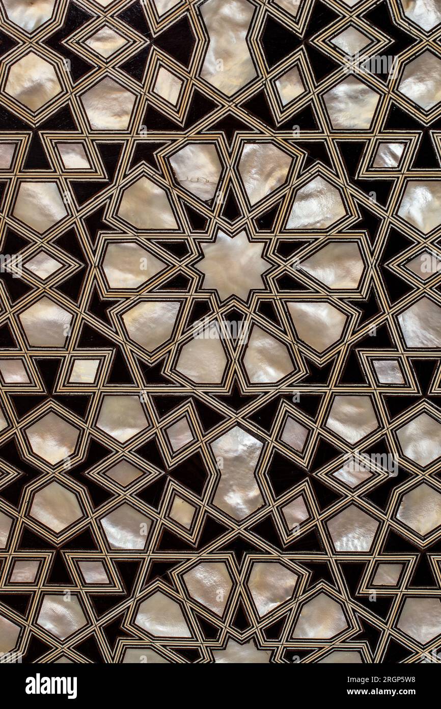 Example of Mother of Pearl inlays Stock Photo - Alamy