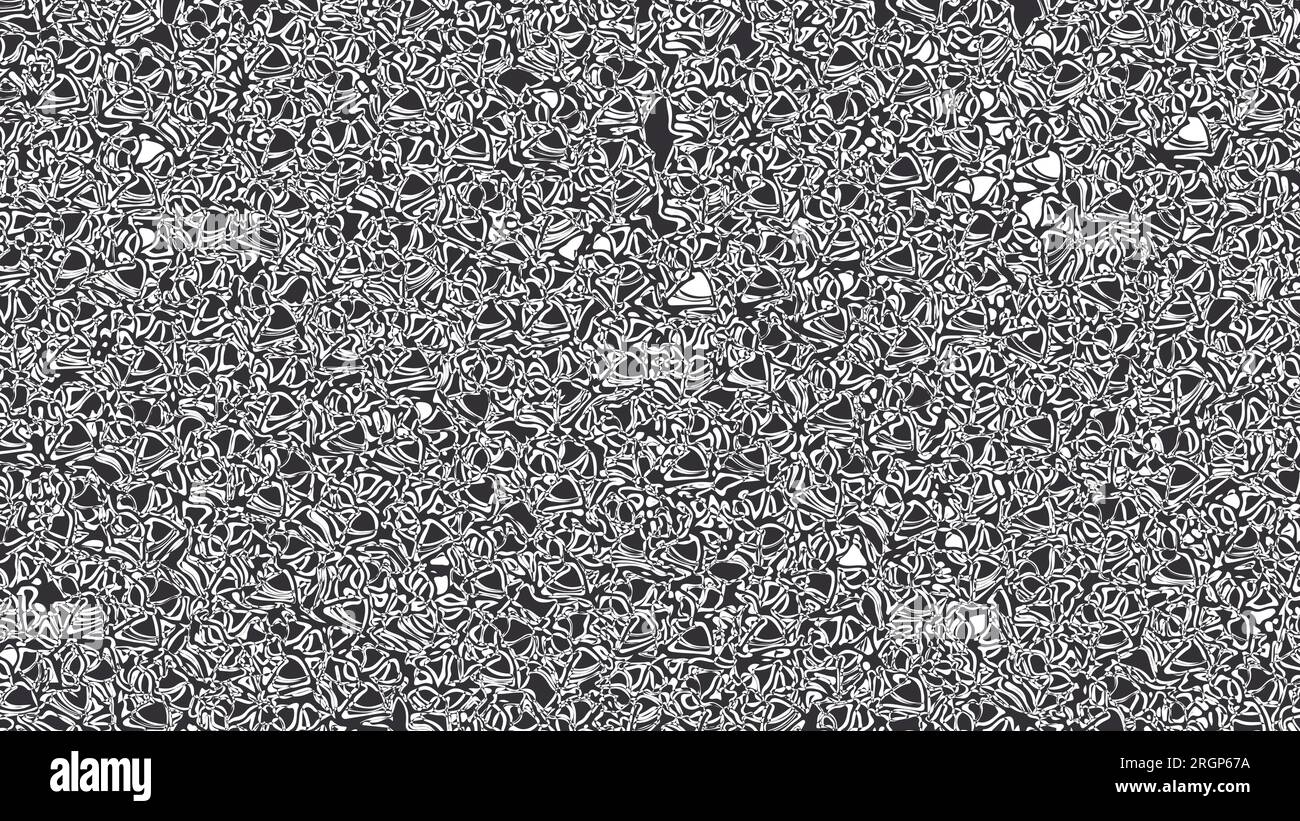 Black and white abstract shapes, smooth transitions. Cute hand drawn ...