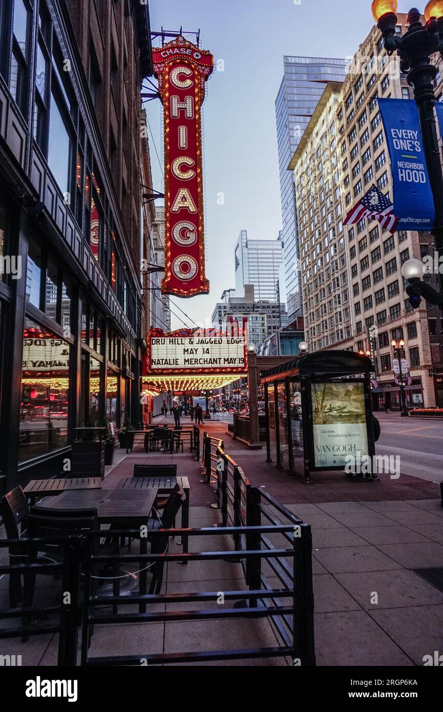Chicago Streets Background