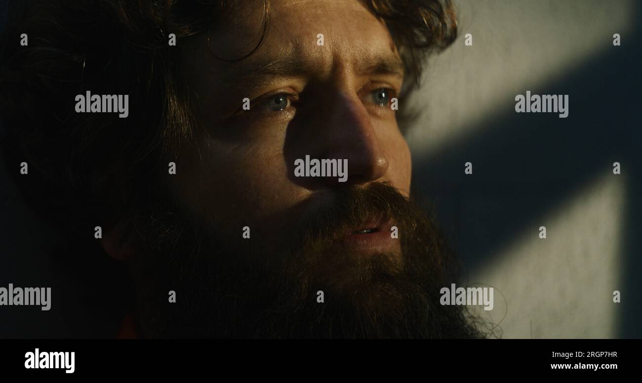 Prisoner smoking cigarette cell hi-res stock photography and images - Alamy