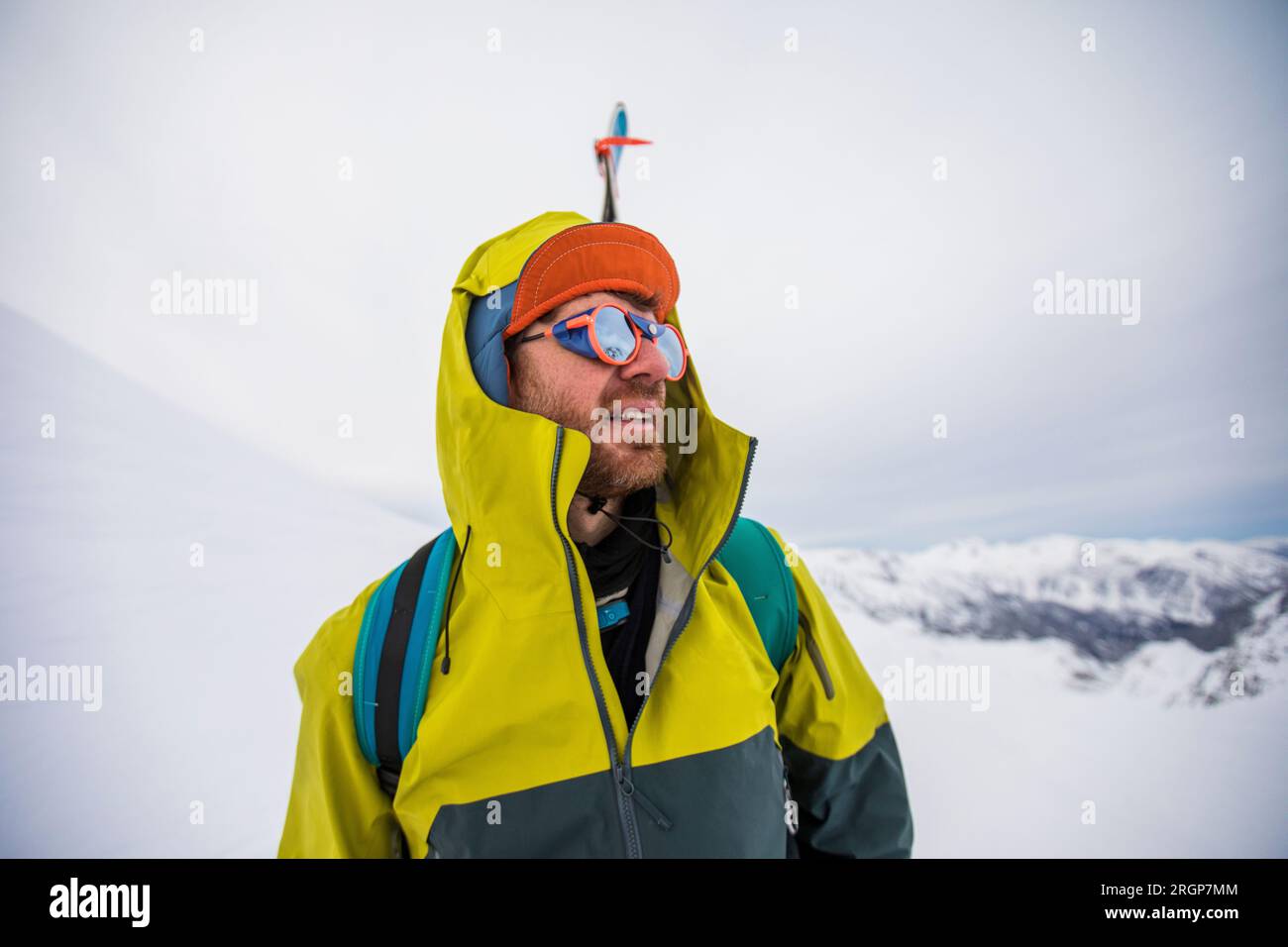 Hiking in red mountains active hi-res stock photography and images - Alamy