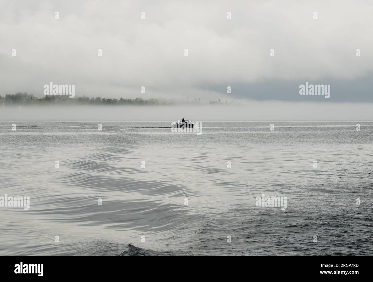 Ocean mist boat hi-res stock photography and images - Alamy