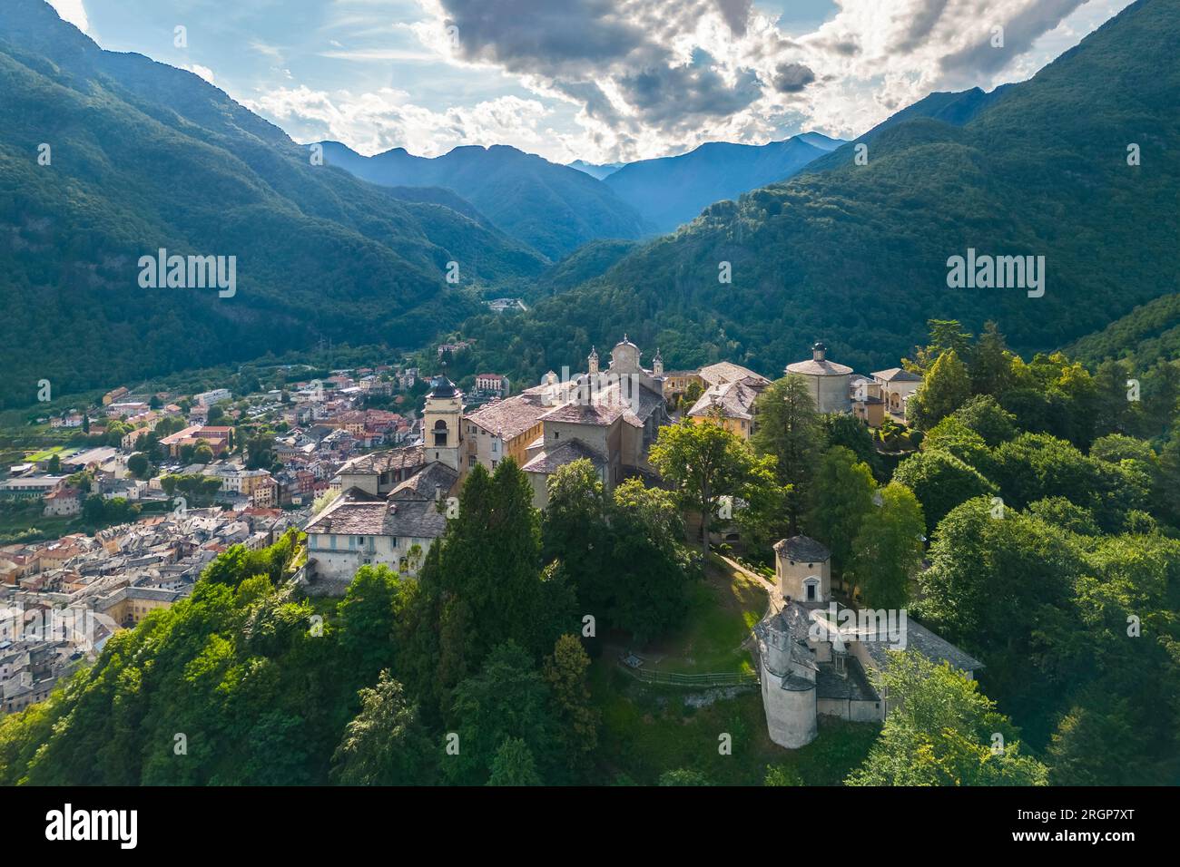 Varallo piedmont chapel sacro hi-res stock photography and images - Alamy