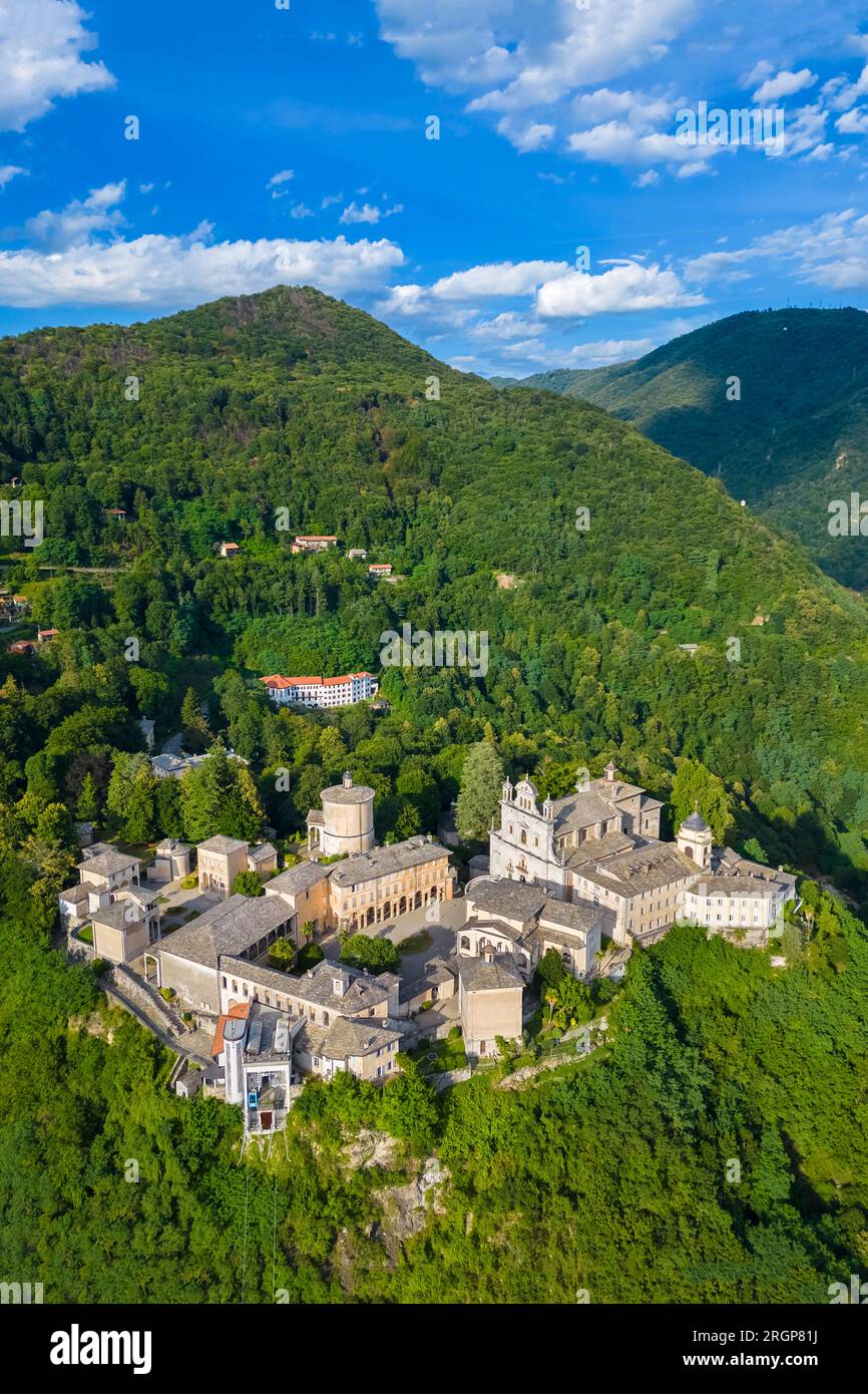 Varallo piedmont chapel sacro hi-res stock photography and images - Alamy