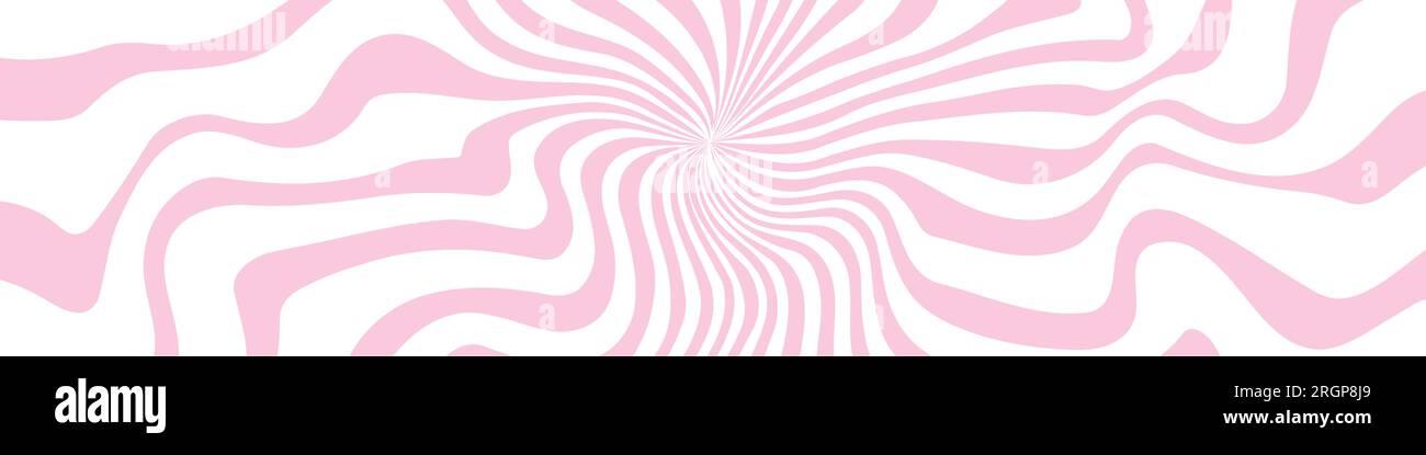 Pink Swirly Line