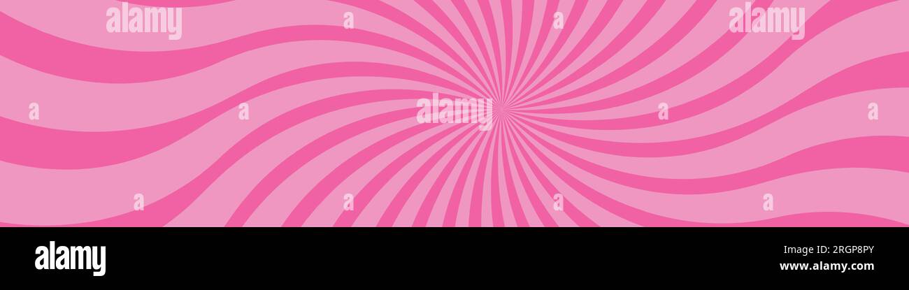 Pink ice cream and candy swirl background, lollipop vortex patterns ...