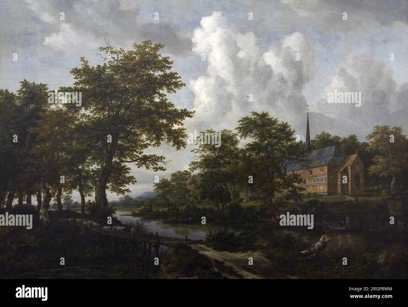 Jacob van ruisdael river landscape hi-res stock photography and images ...