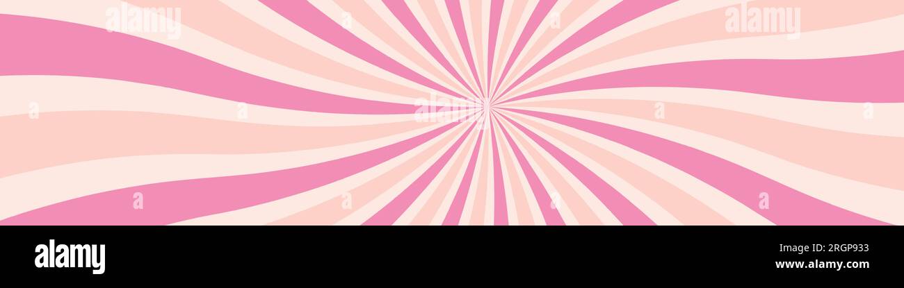 Pink ice cream and candy swirl background, lollipop vortex patterns ...