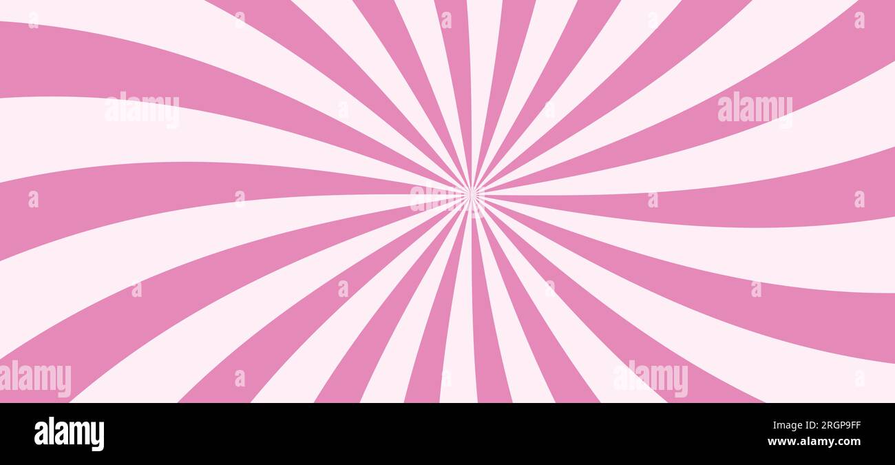 Pink ice cream and candy swirl background, lollipop vortex patterns ...
