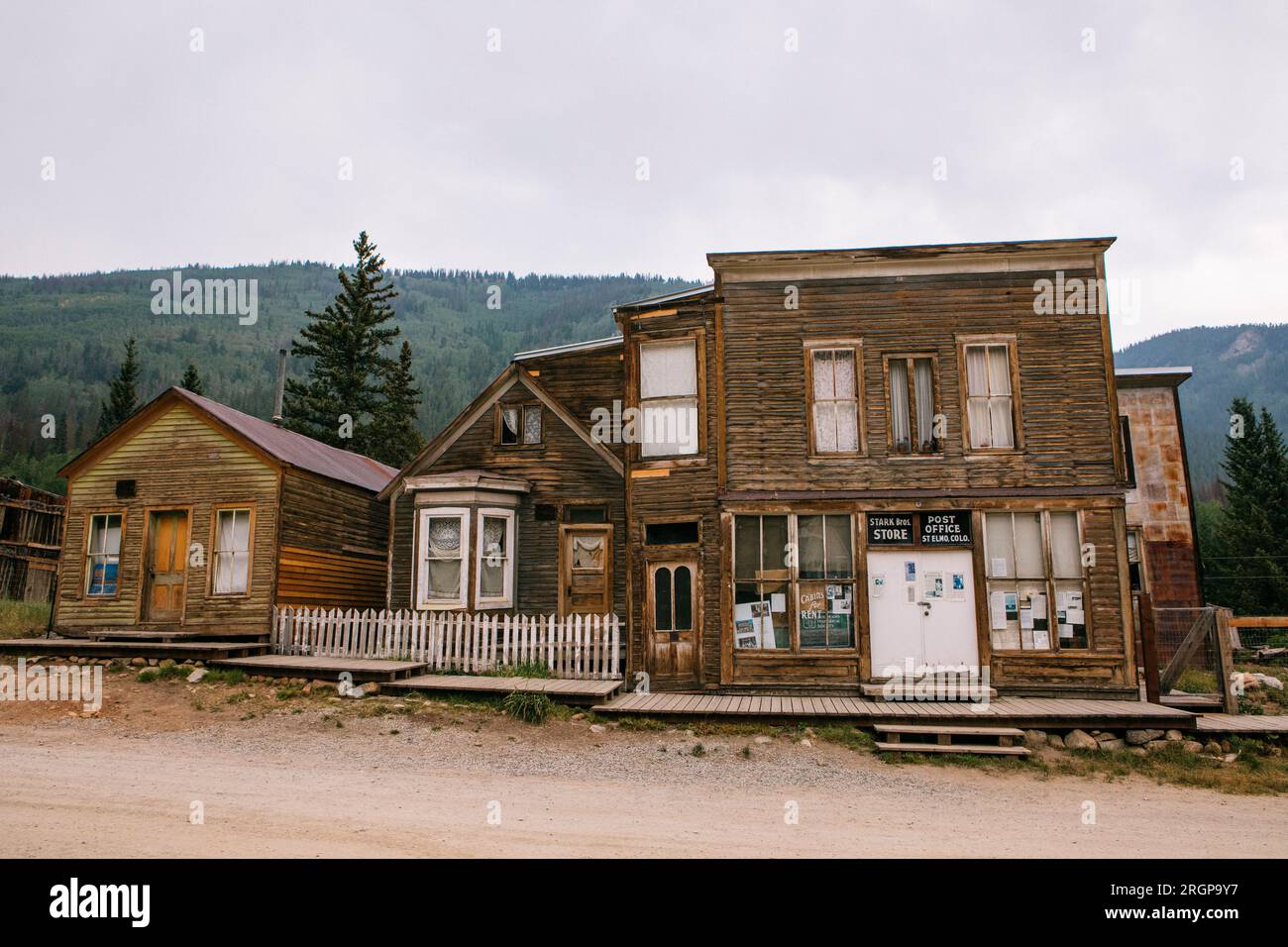 Ghost town st elmo colorado hi-res stock photography and images - Alamy