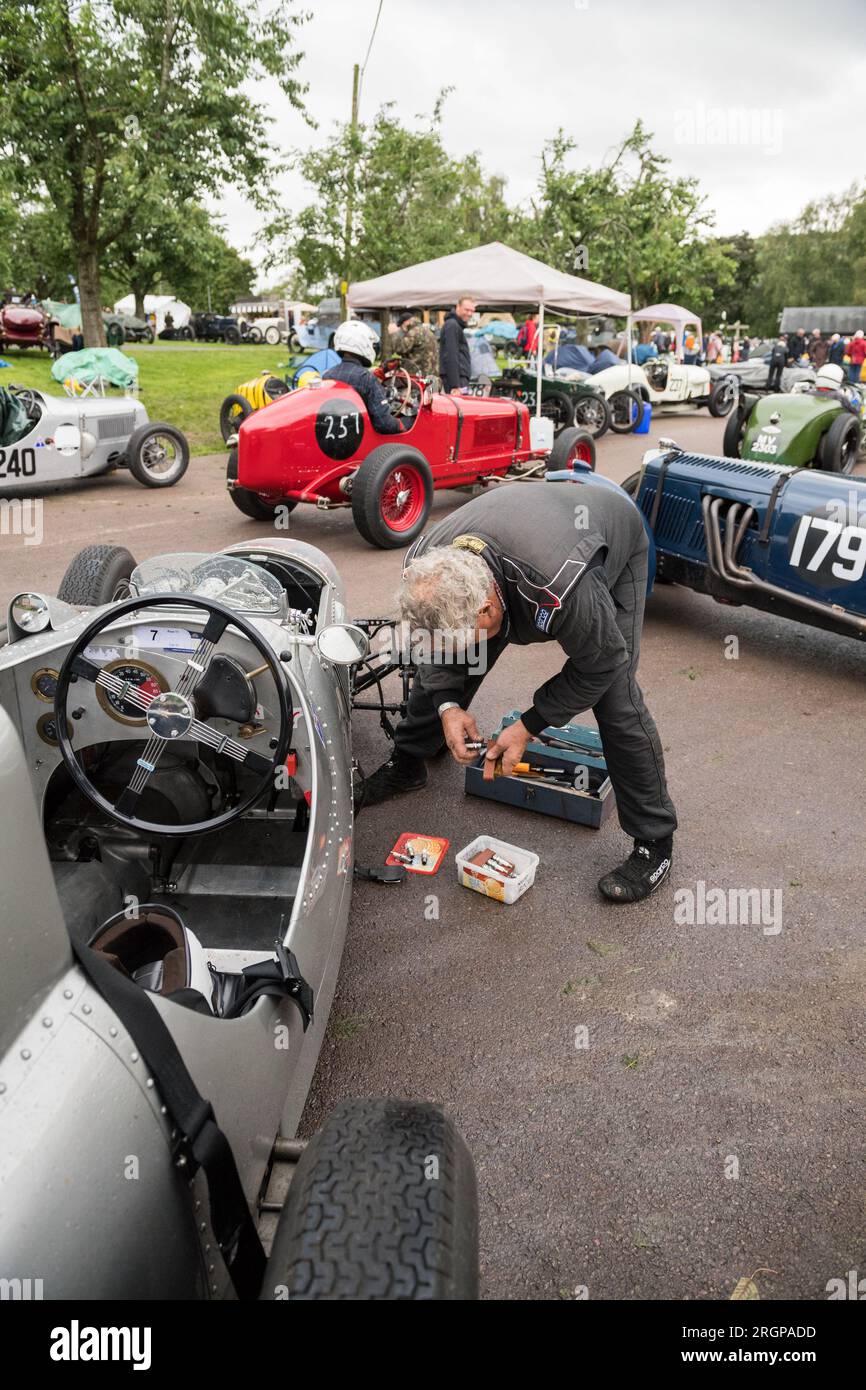 V.S.C.C. Prescott Speed hill Climb event, Prescott hill, Gotherington ...