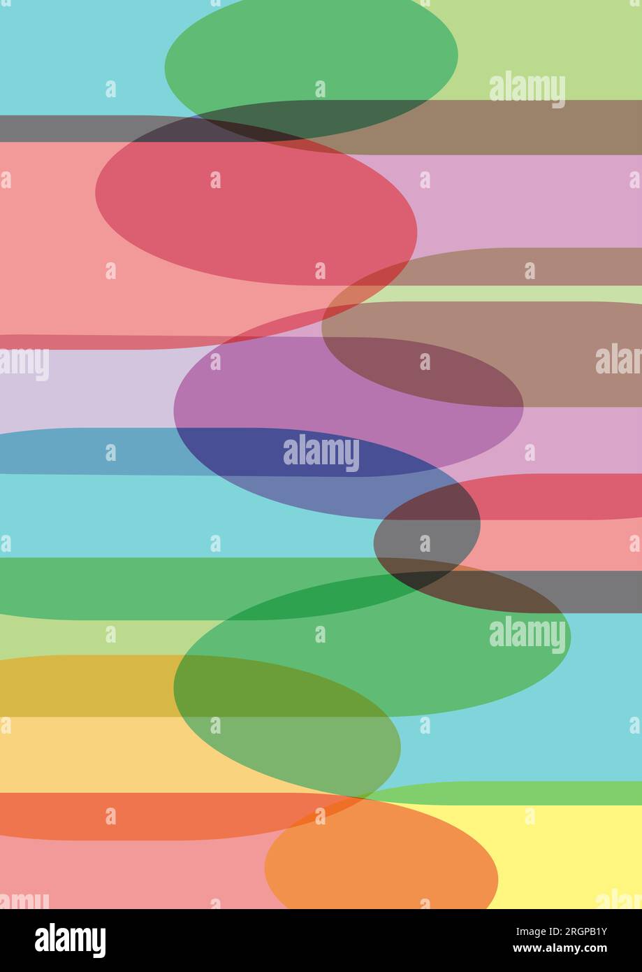 Vector abstract pattern illustration, colorful template background with ...