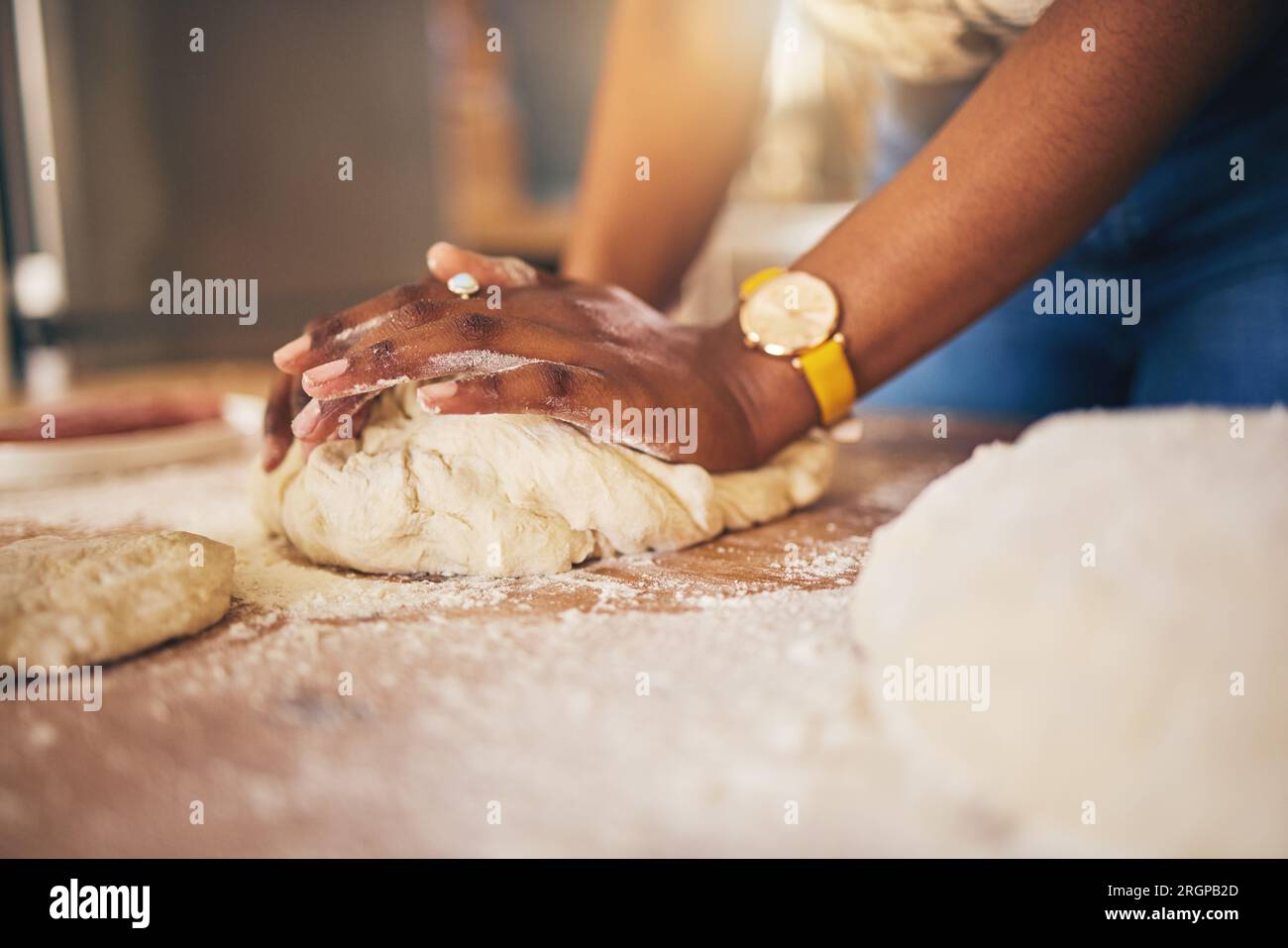 Messy hands from baking hi-res stock photography and images - Alamy