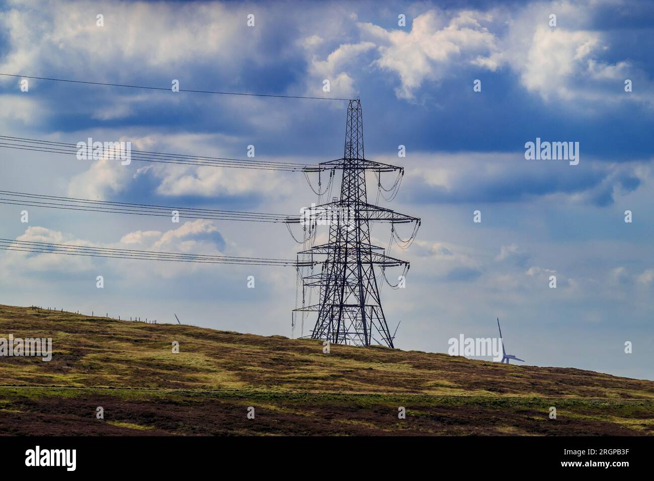 Electricty pylons hi-res stock photography and images - Alamy