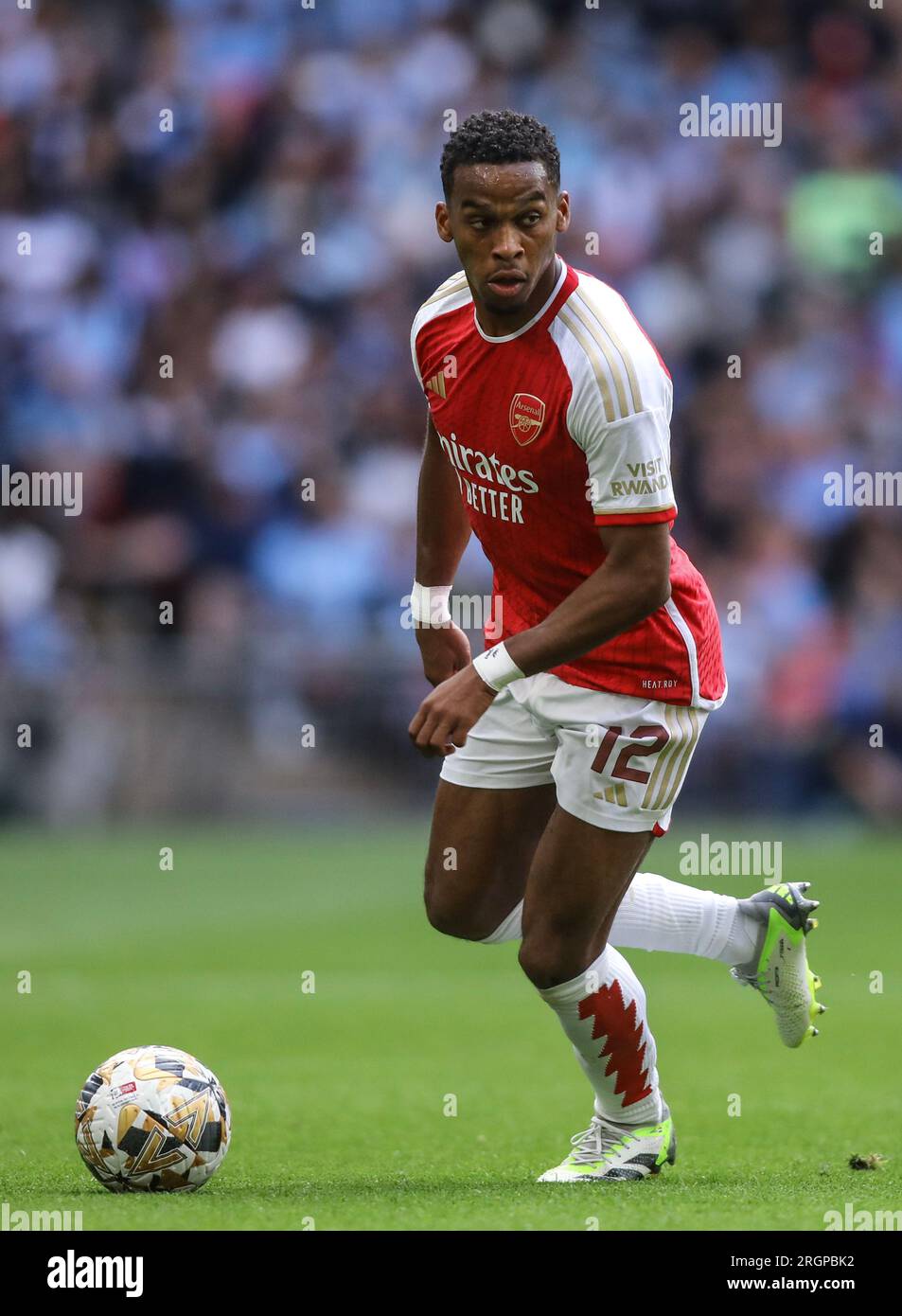 Jurrien Timber of Arsenal - Arsenal v Manchester City, FA Community ...