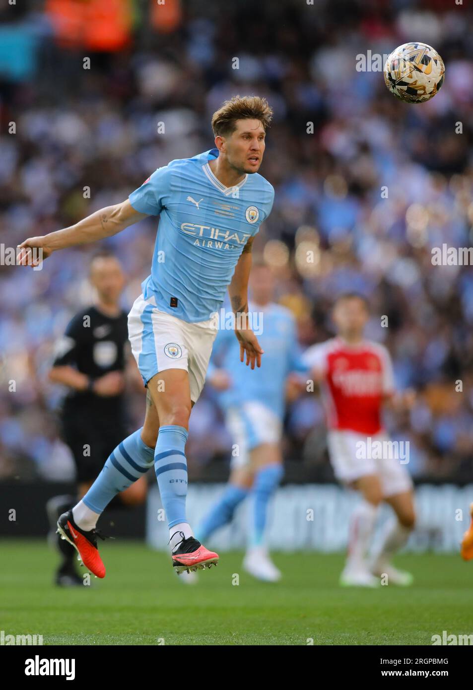 John Stones of Manchester City - Arsenal v Manchester City, FA ...