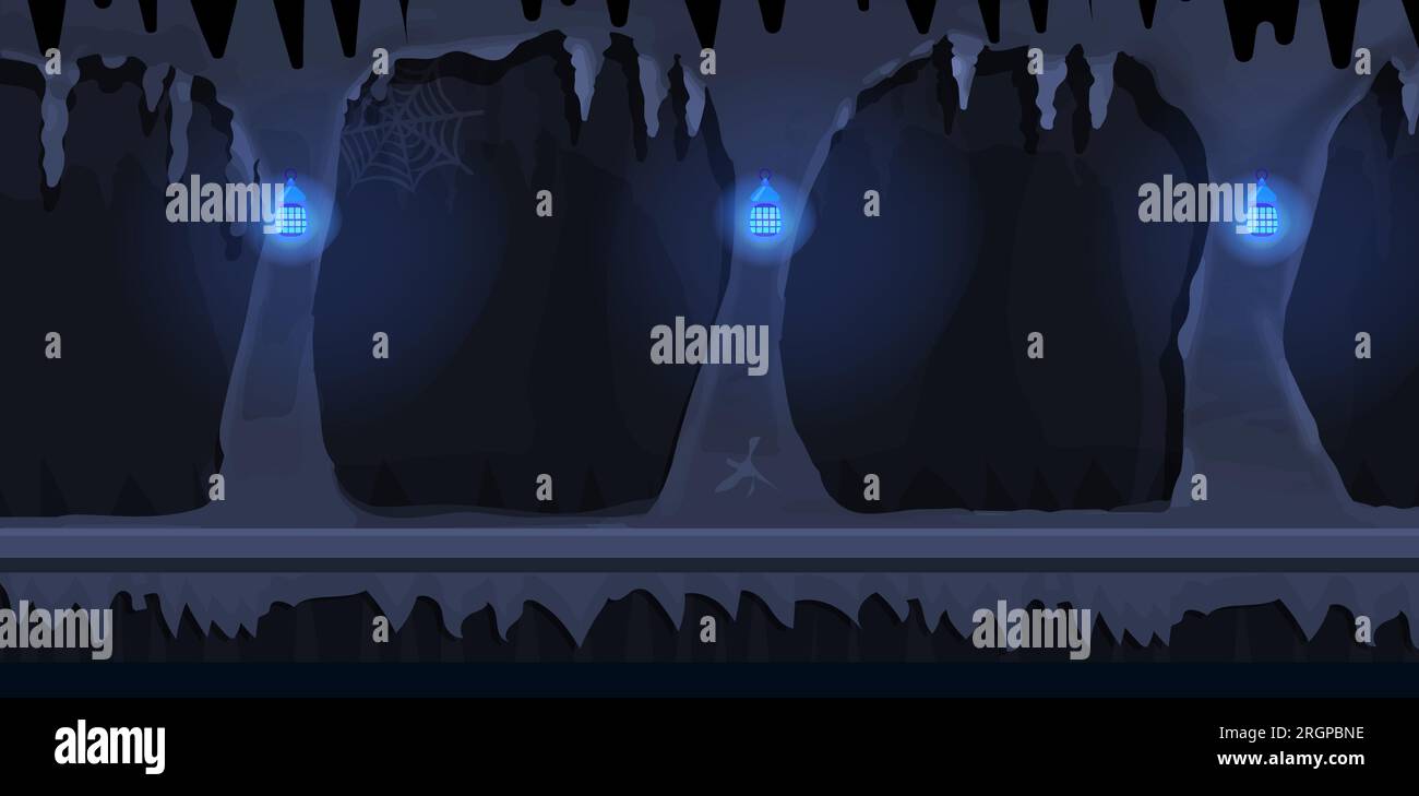 2d Game Background Cave