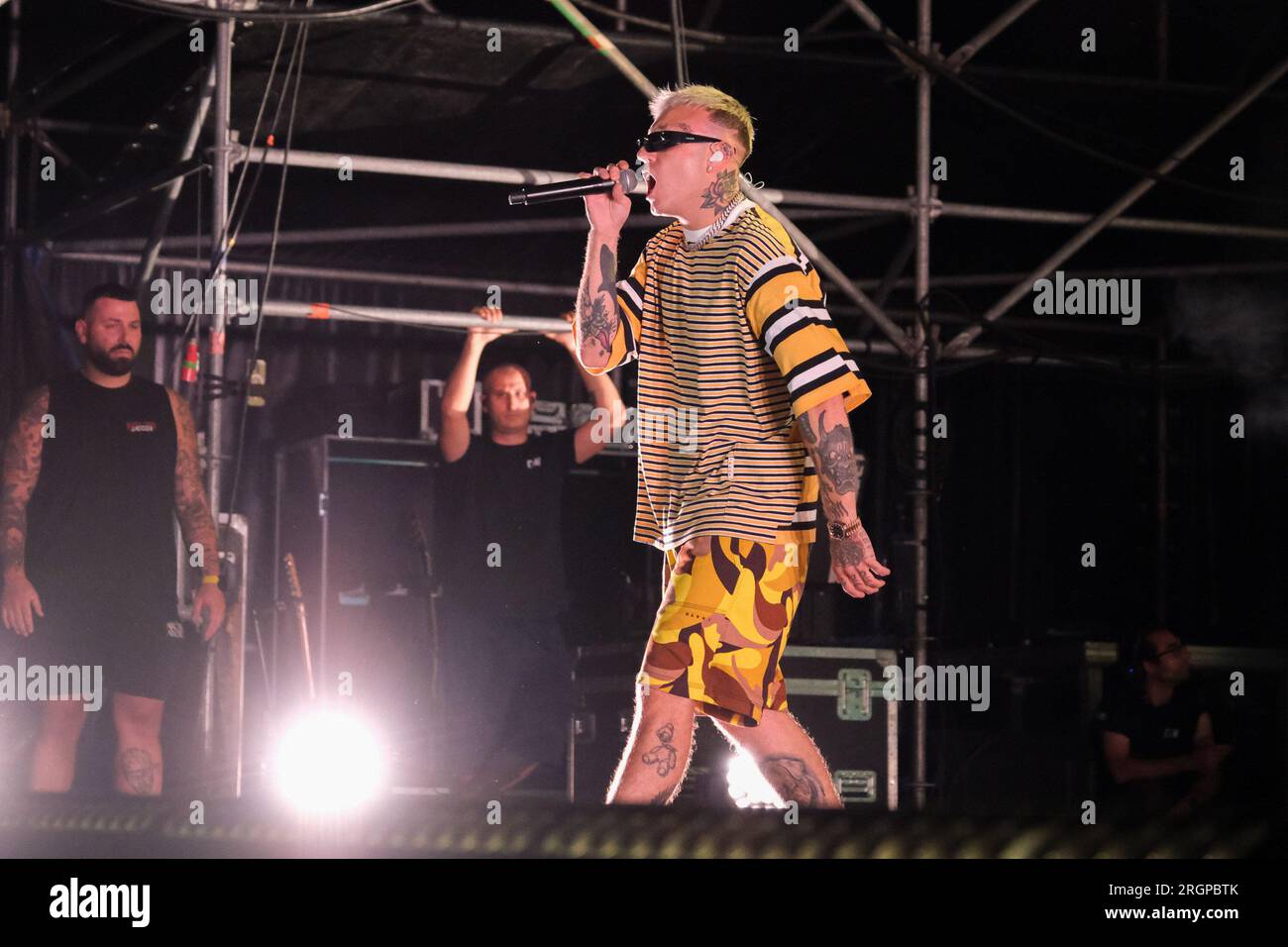 Lazza rapper hi-res stock photography and images - Alamy