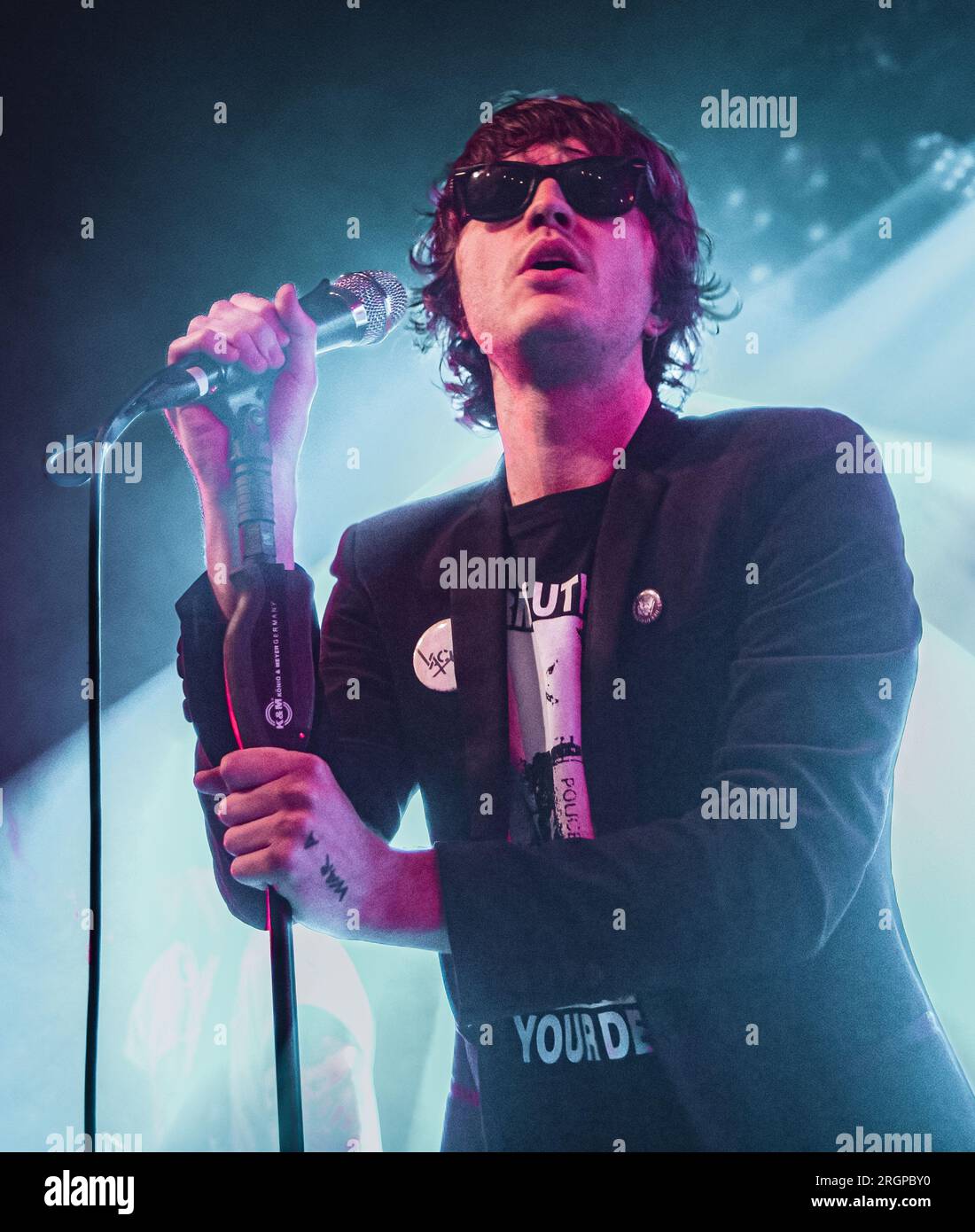 10 August 2023 - Rock City, Nottingham. Event: The Struts supported by ...