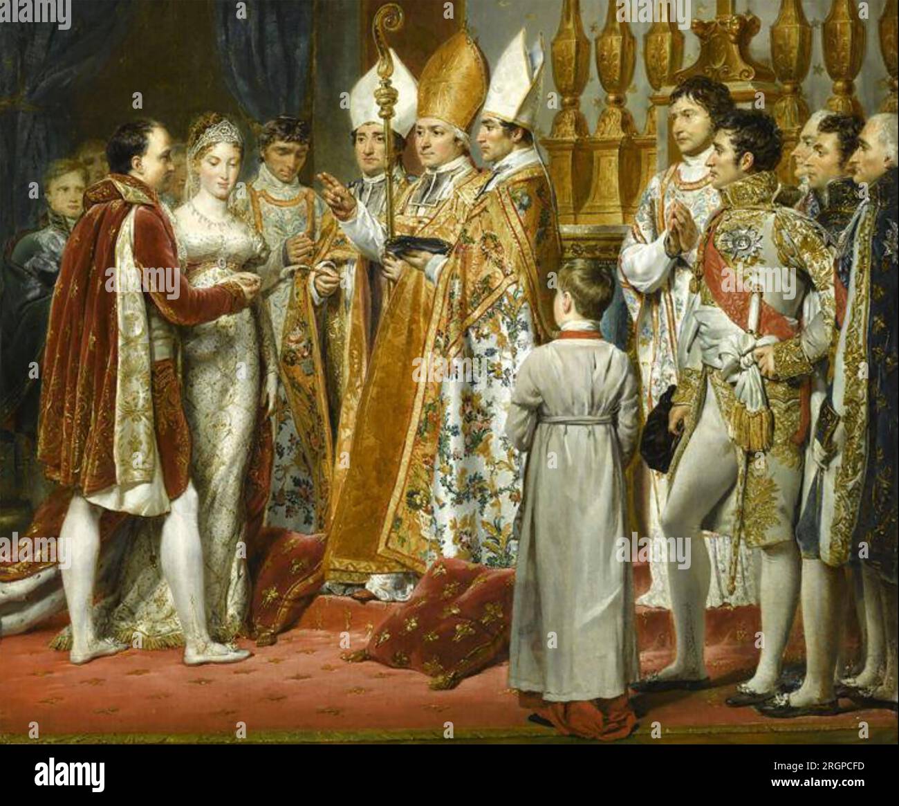 NAPOLEON BONAPARTE (1769-1821) marriage to Marie-Louise 1 April 1810 ...