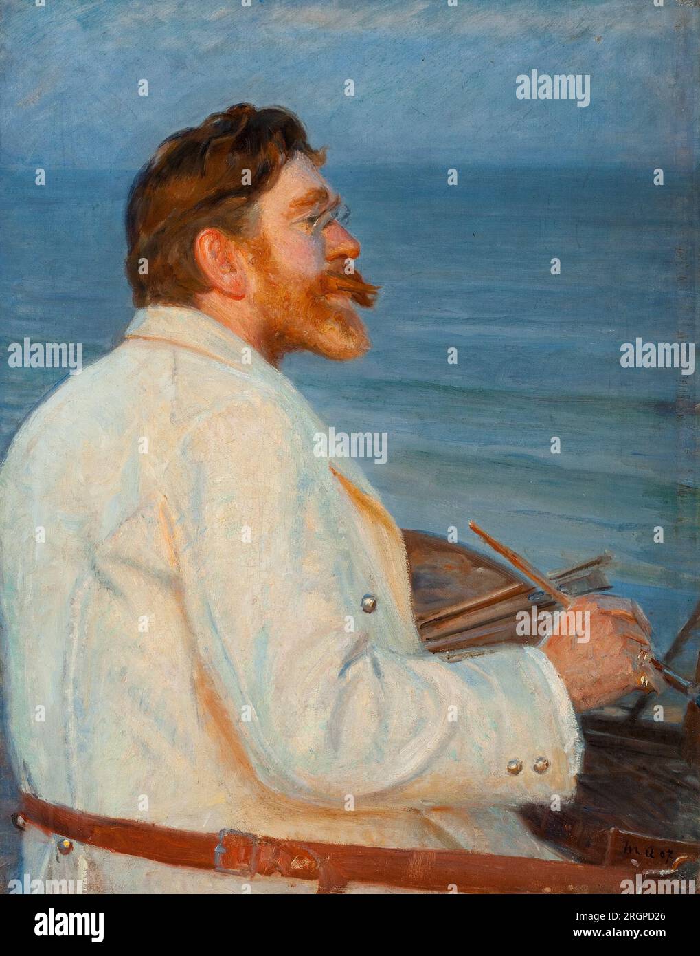 P s kroyer painting hi-res stock photography and images - Alamy