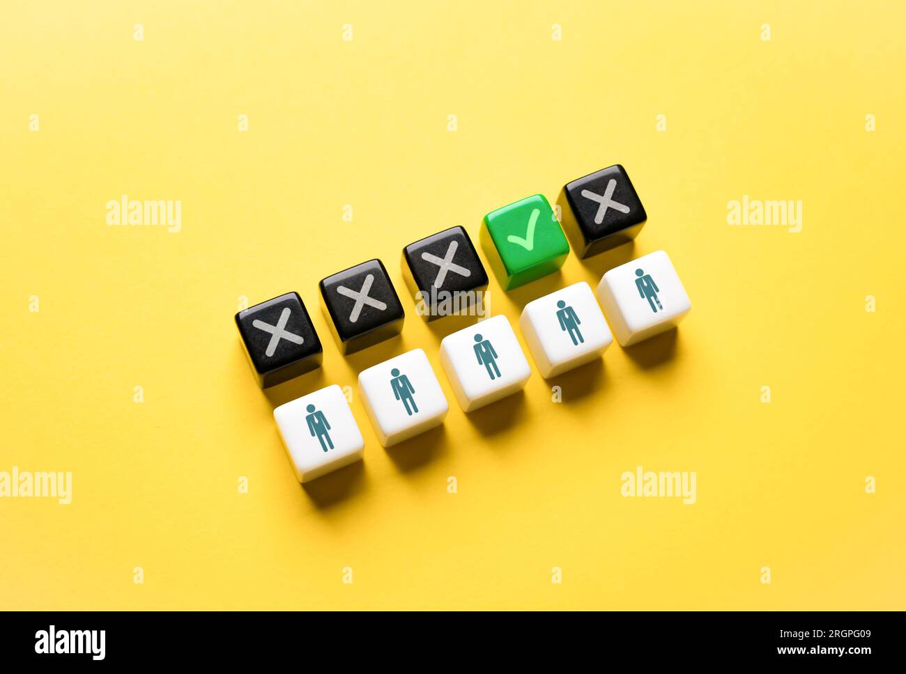 Hiring an employee from candidates. Signing a work contract. Career ...